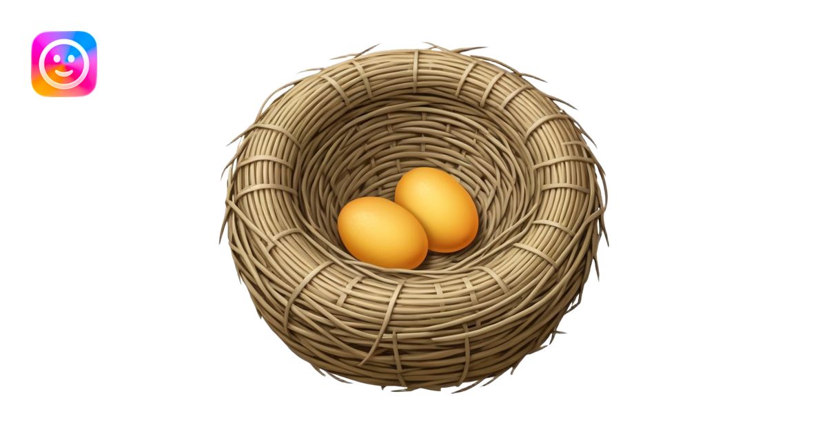 nest emoji | AI Emoji Generator