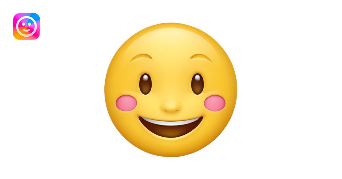Beaming Smile emoji emoji | AI Emoji Generator
