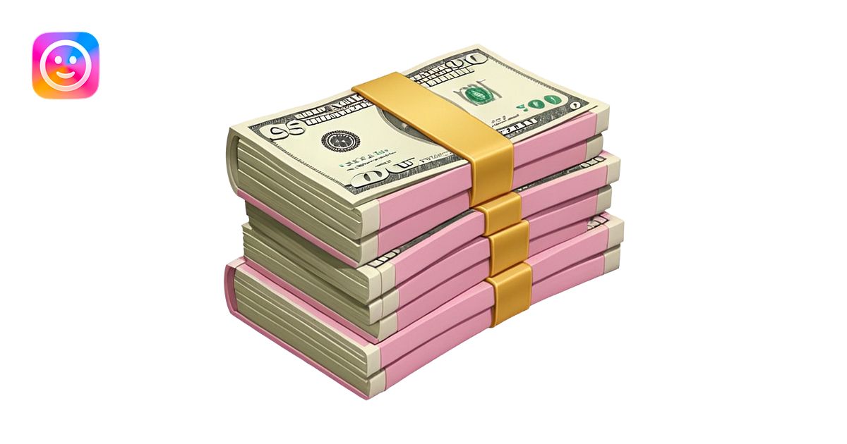 cash flay pink emoji | AI Emoji Generator