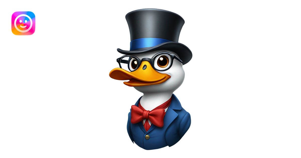 Scrooge McDuck emoji | AI Emoji Generator
