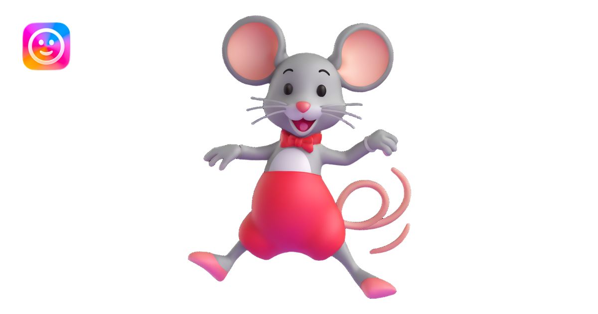 dancing mouse emoji | AI Emoji Generator