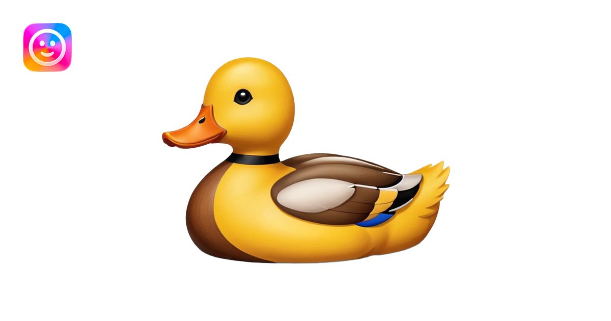 decoy duck emoji | AI Emoji Generator