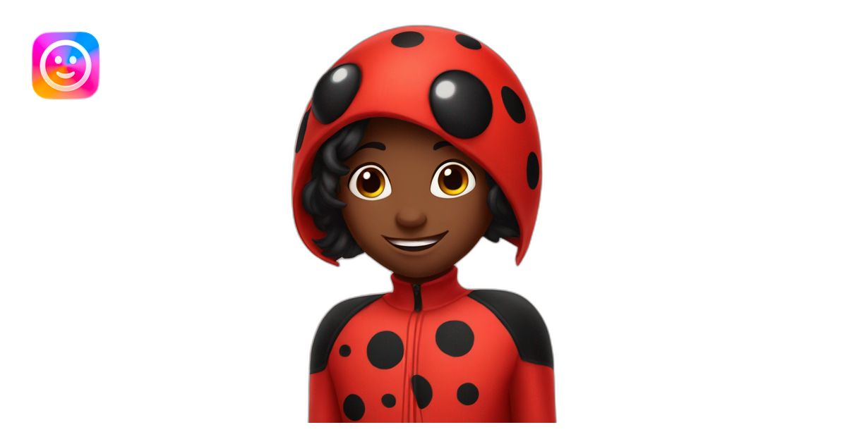 Ladybug miraculous emoji | AI Emoji Generator