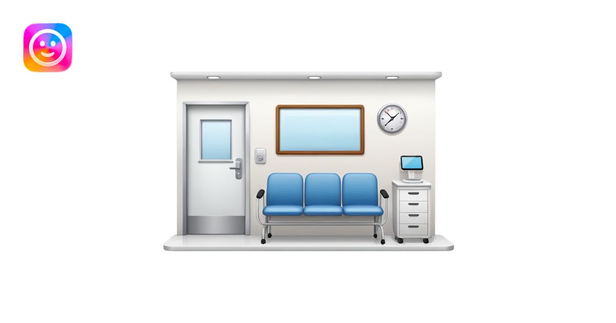 SMALL HEALTH CLINIC emoji | AI Emoji Generator