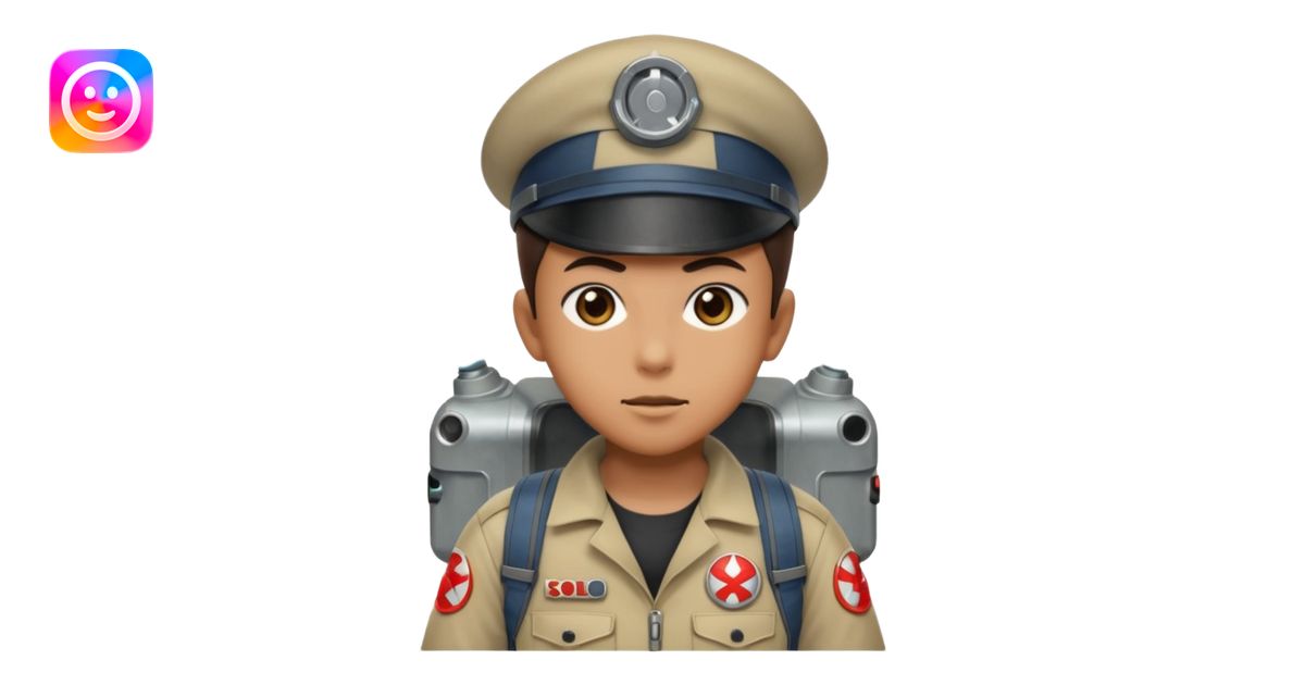 Create me a Ghost Buster in Solo leveling anime style emoji | AI Emoji ...
