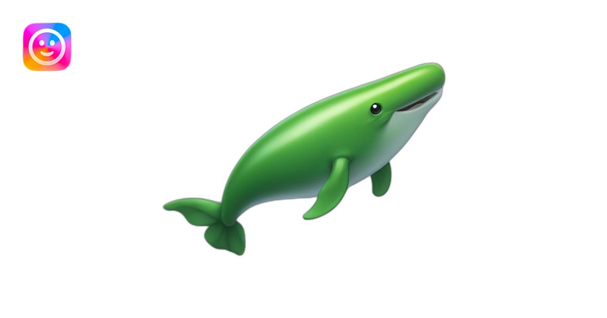 A pepper whale emoji | AI Emoji Generator
