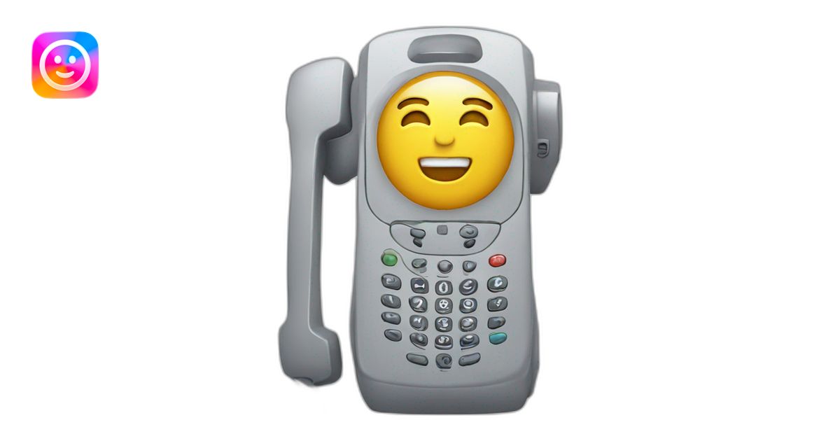 Téléphone emoji | AI Emoji Generator