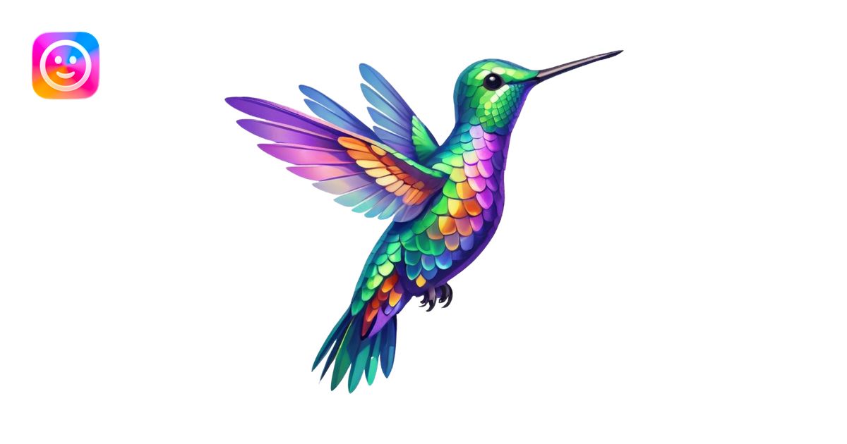 Hummingbird emoji | AI Emoji Generator