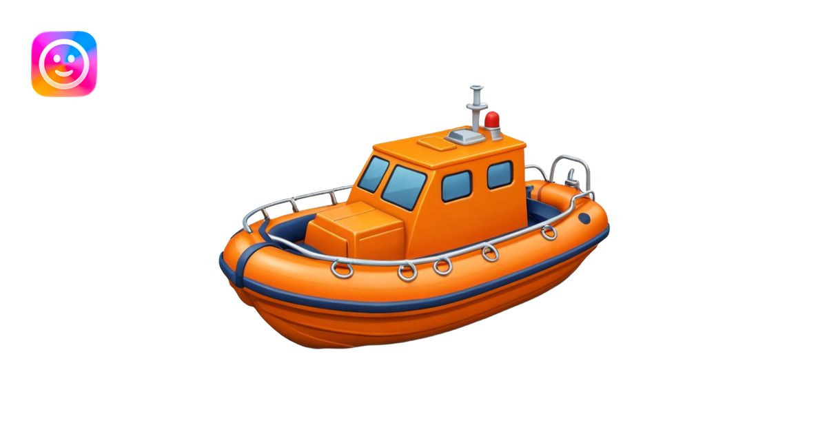 life boat emoji | AI Emoji Generator