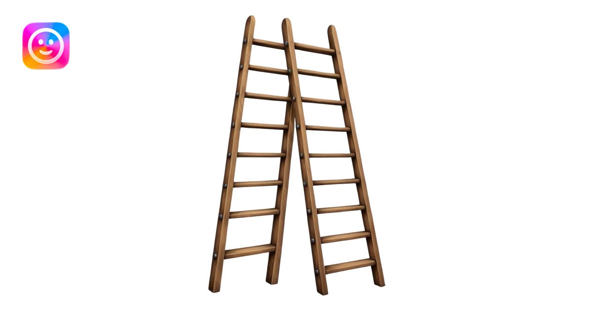 Wooden ladder emoji | AI Emoji Generator