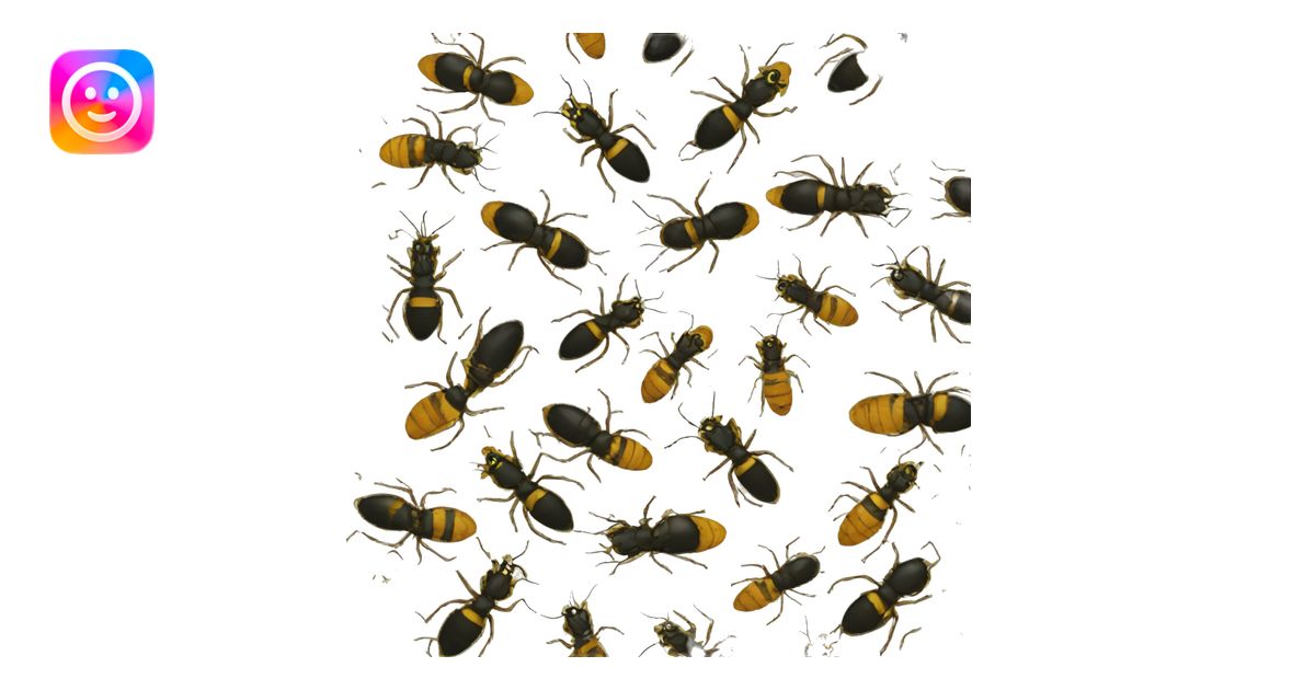 Guerre entre fourmis emoji | AI Emoji Generator