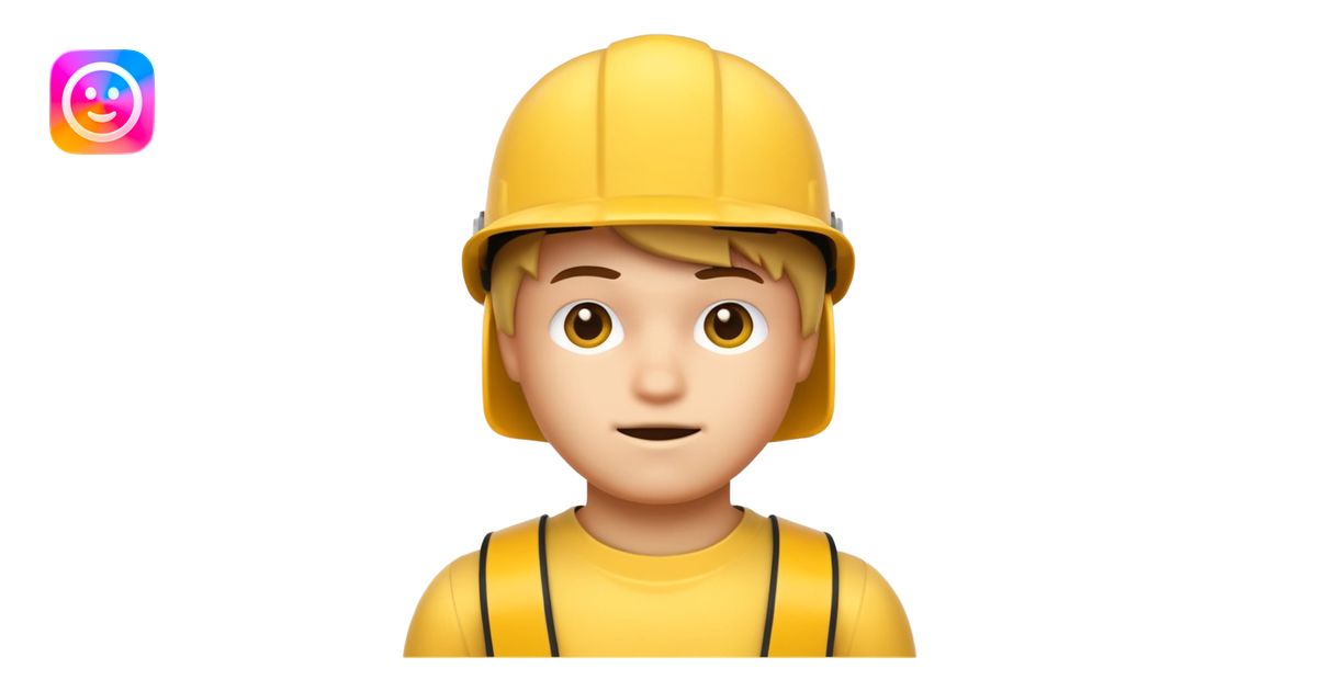 An Roblox Noob Face With An Normal expresion emoji | AI Emoji Generator