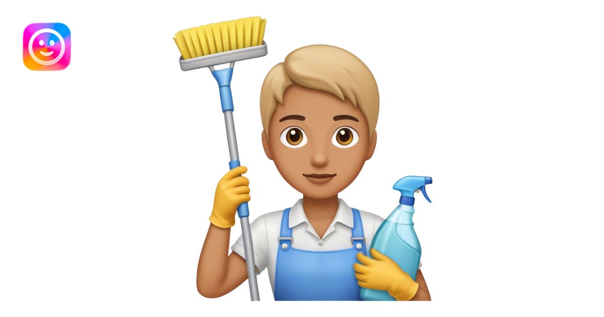 Cleaning supplies emoji | AI Emoji Generator