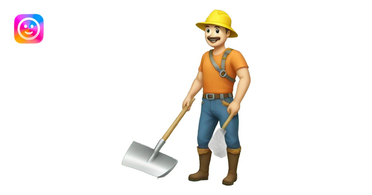 garden hoe emoji | AI Emoji Generator