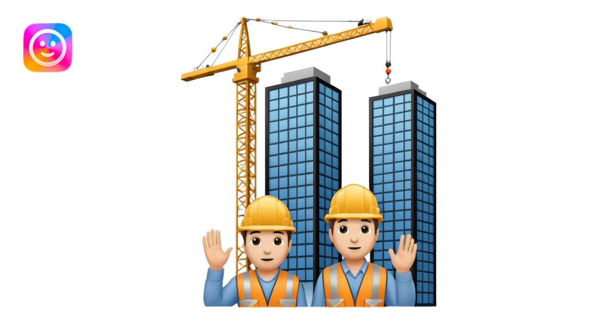construction company emoji | AI Emoji Generator