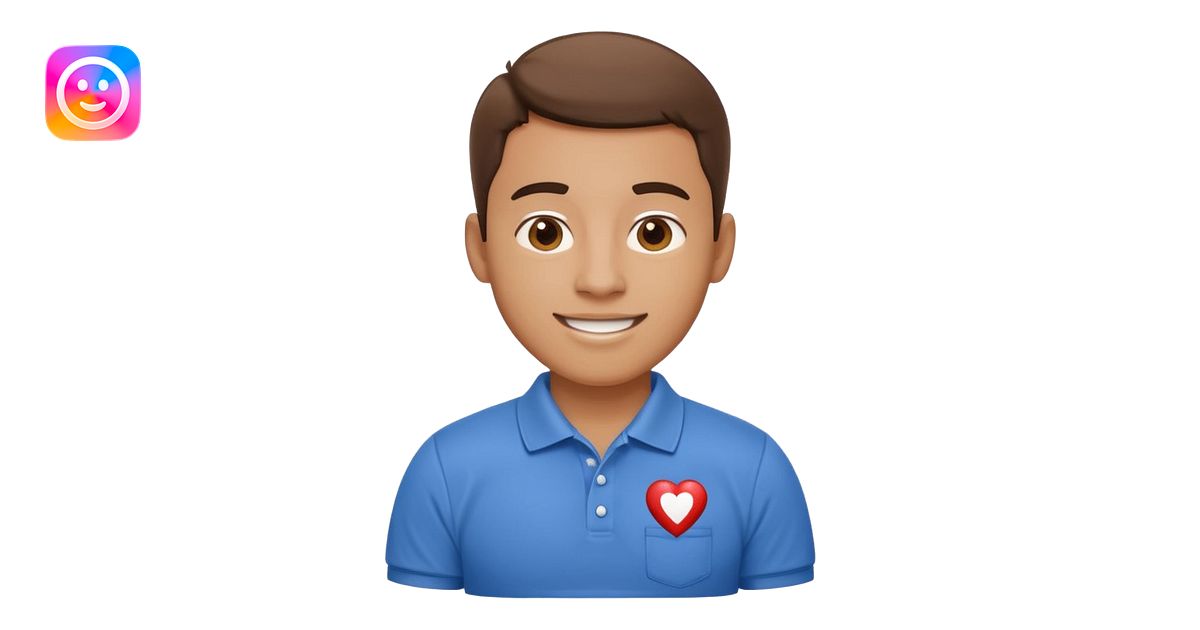 CPR instructor that looks happy emoji | AI Emoji Generator