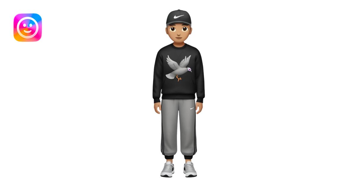Crea Un Emoji Con Cuerpo Completo Que Sea Hombre Con Corte Alucin Y Una ...
