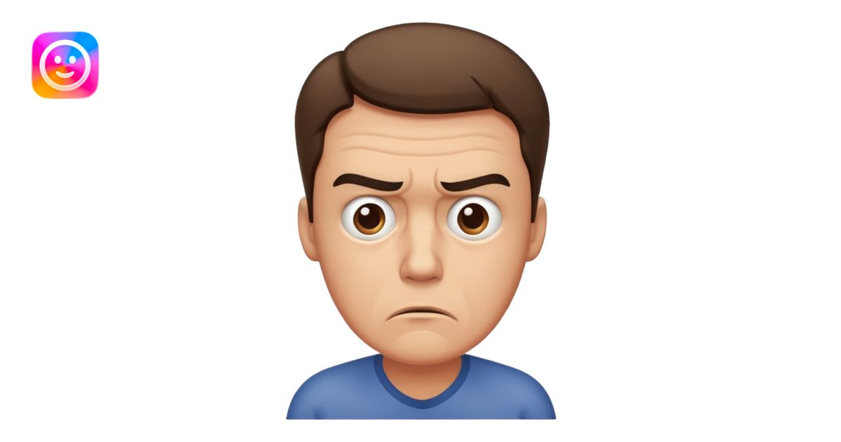 confused man, full body emoji | AI Emoji Generator