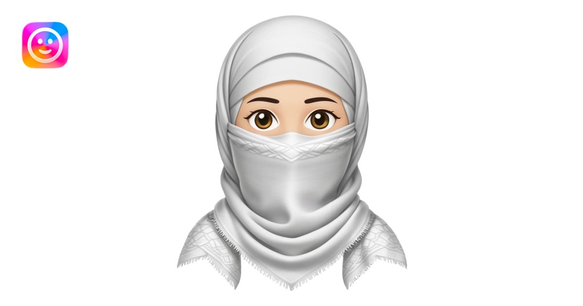white shemagh traditional Middle Eastern headscarf simple iconic clear ...