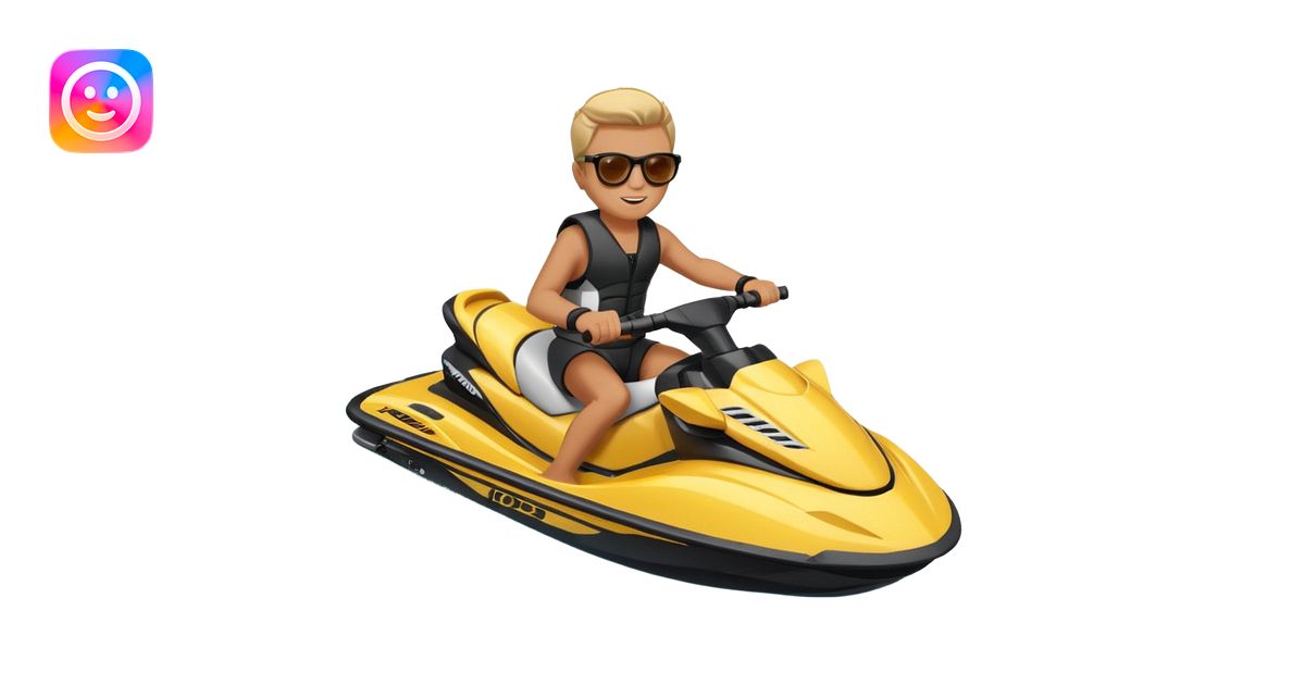 jet ski rider emoji | AI Emoji Generator