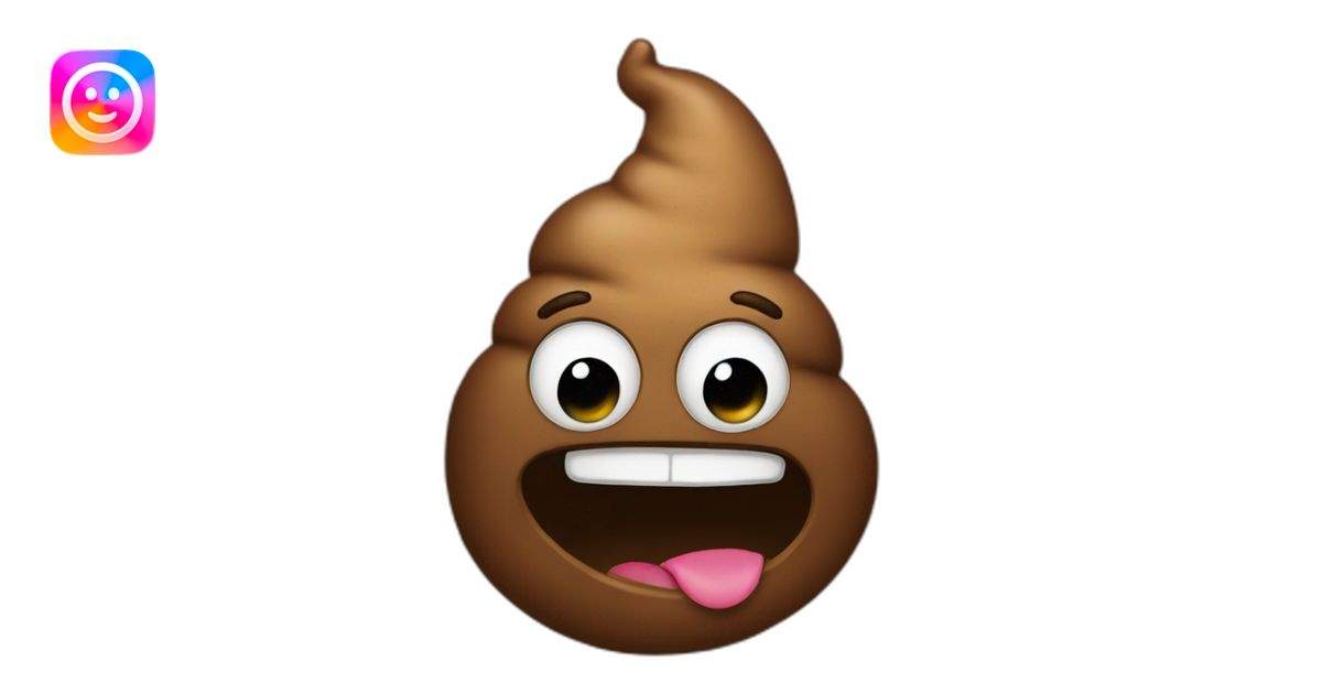 Poop Emoji emoji | AI Emoji Generator