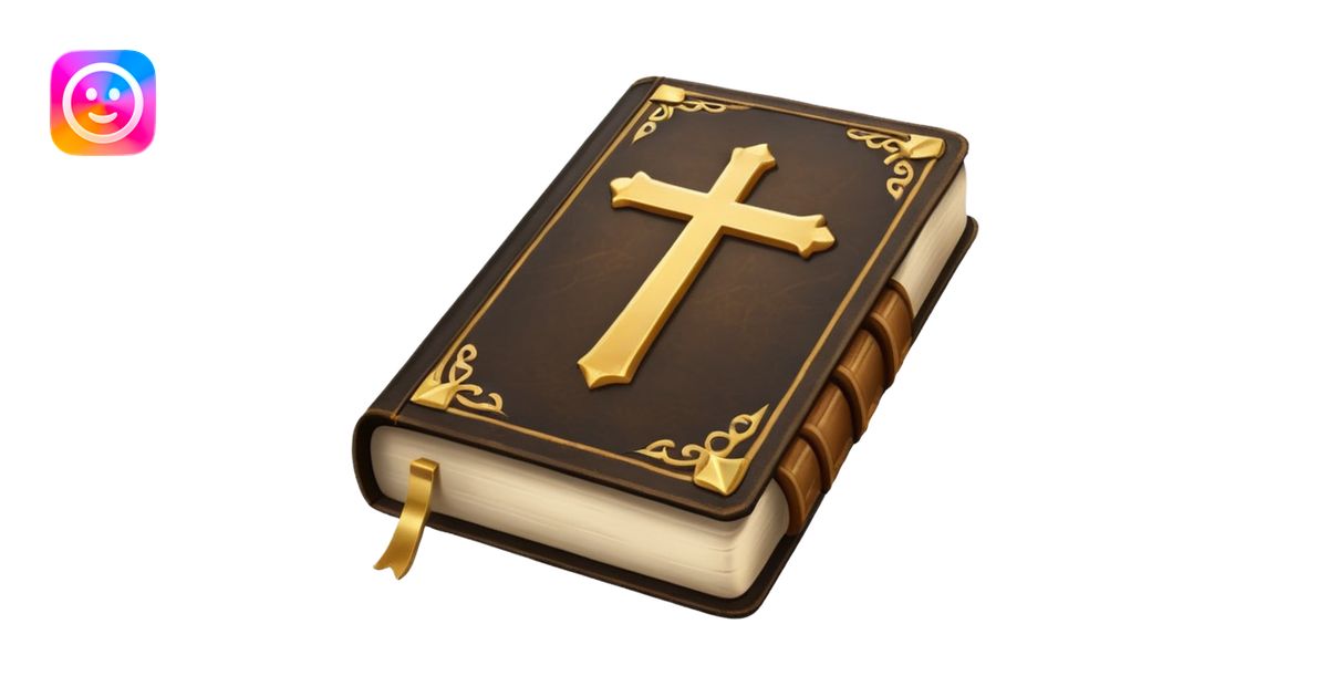 Bible emoji | AI Emoji Generator