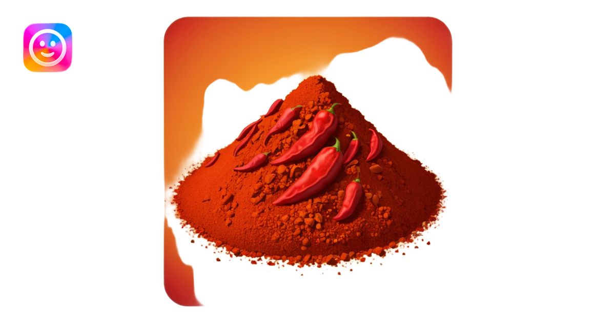 Chilli powder emoji | AI Emoji Generator