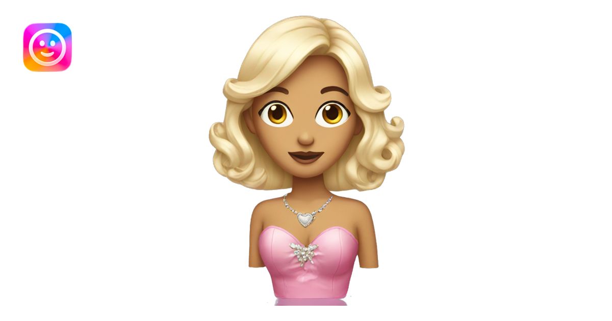 Glamour heart emoji | AI Emoji Generator