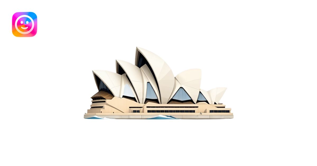 Sydney opera house emoji | AI Emoji Generator