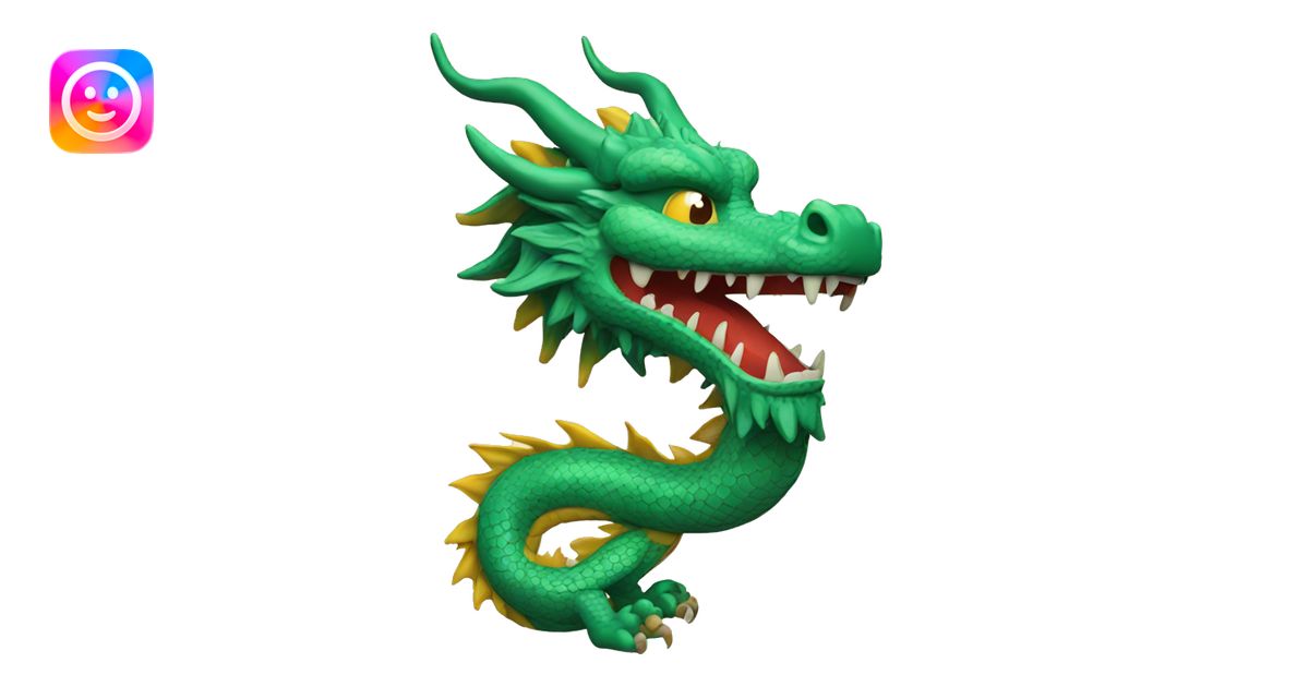 chinese dragon emoji | AI Emoji Generator