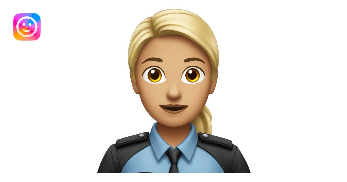 woman security guard emoji | AI Emoji Generator