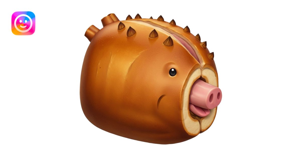 a roasted joint of pork emoji emoji | AI Emoji Generator