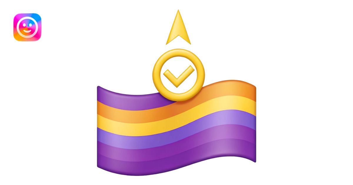 Progress Pride flag with intersex symbol, waving — rainbow stripes ...
