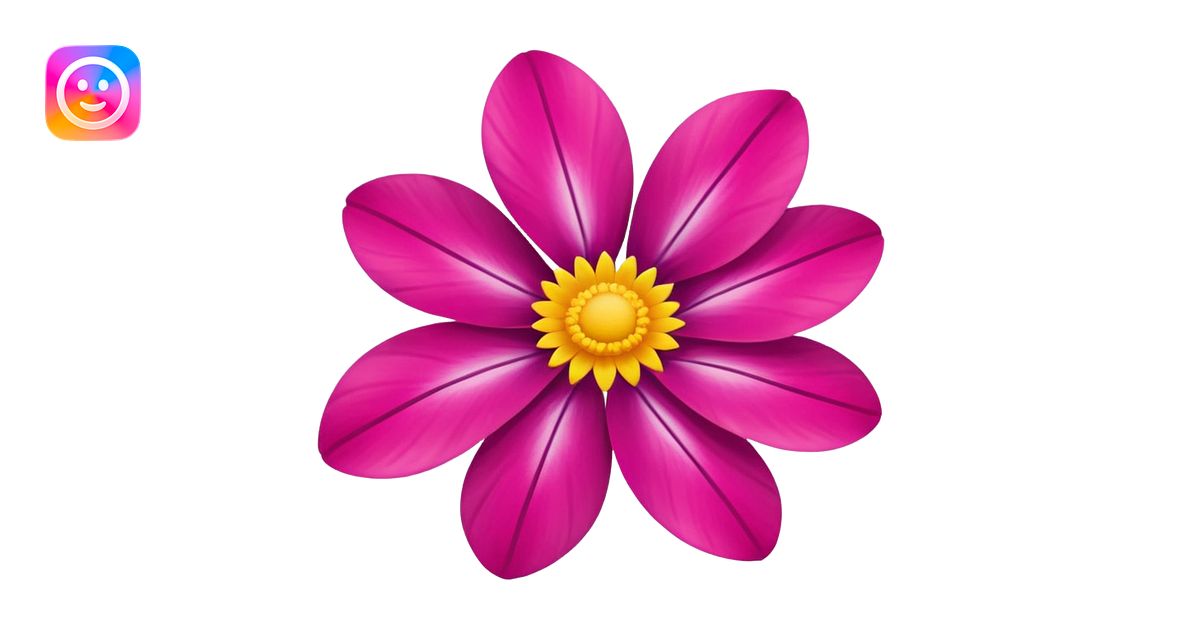 beach flower emoji | AI Emoji Generator