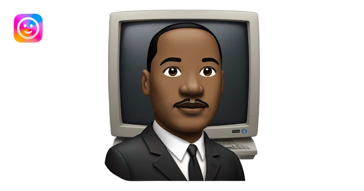 Martin luther king computer emoji | AI Emoji Generator