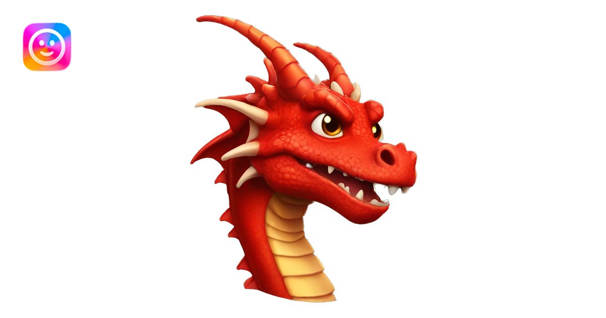 red western dragon emoji | AI Emoji Generator