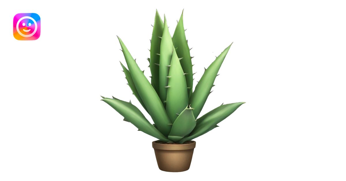 Agave plant emoji | AI Emoji Generator