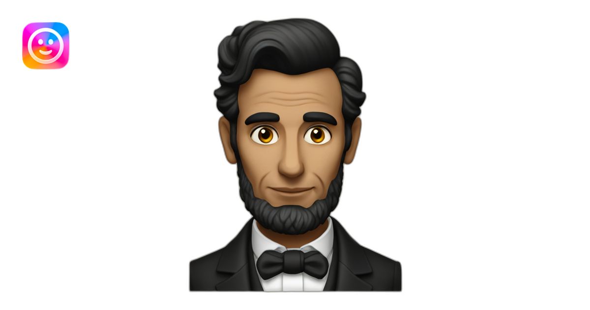 Nauman Shaikh as Abraham Lincoln emoji | AI Emoji Generator