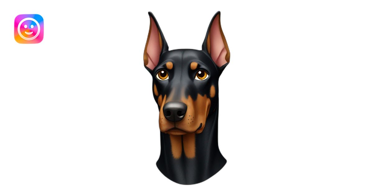 doberman-inspector emoji | AI Emoji Generator