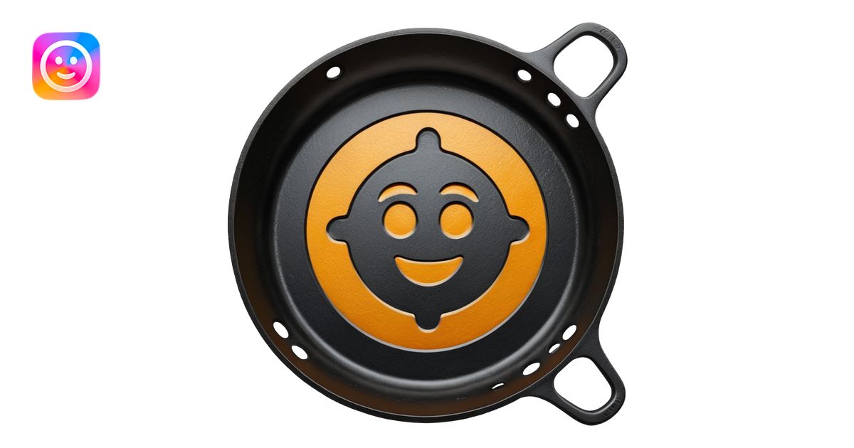 cast iron pan emoji | AI Emoji Generator