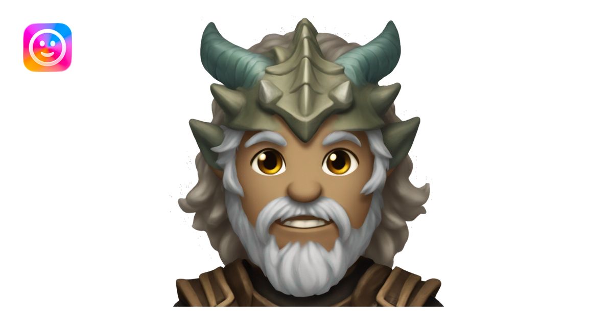 dragonborn dungeons and dragons emoji | AI Emoji Generator