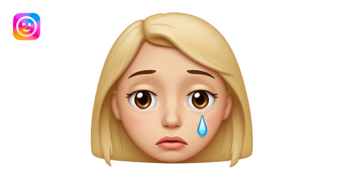 sad face with a pouty bottom lip emoji | AI Emoji Generator