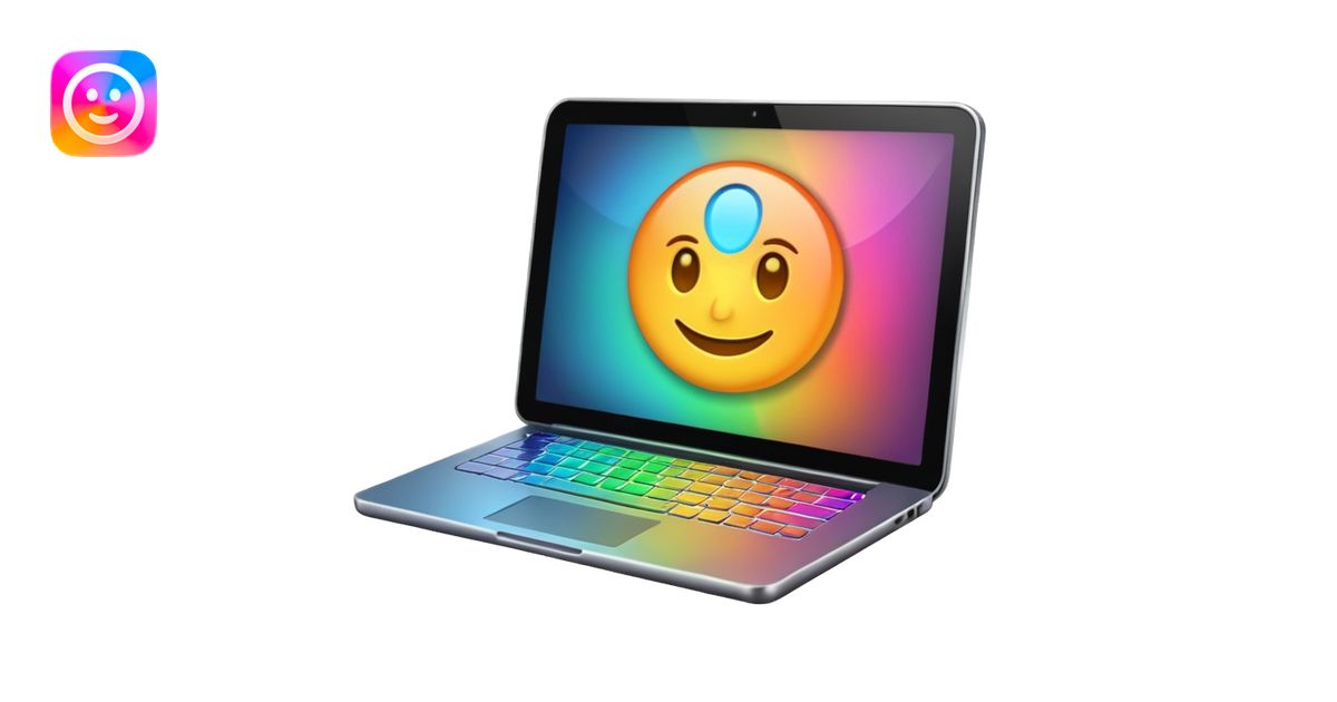 can you create an emoji for vibe coding? like a magic laptop? emoji ...