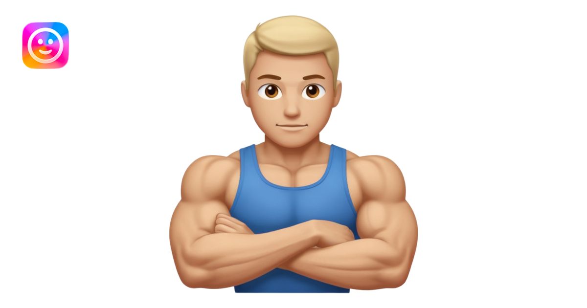 it is biceps, show triceps emoji | AI Emoji Generator