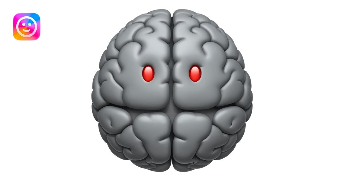 brain emoji emoji | AI Emoji Generator