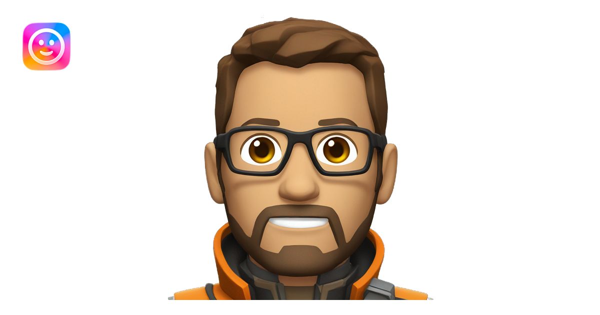 gordon freeman emoji | AI Emoji Generator