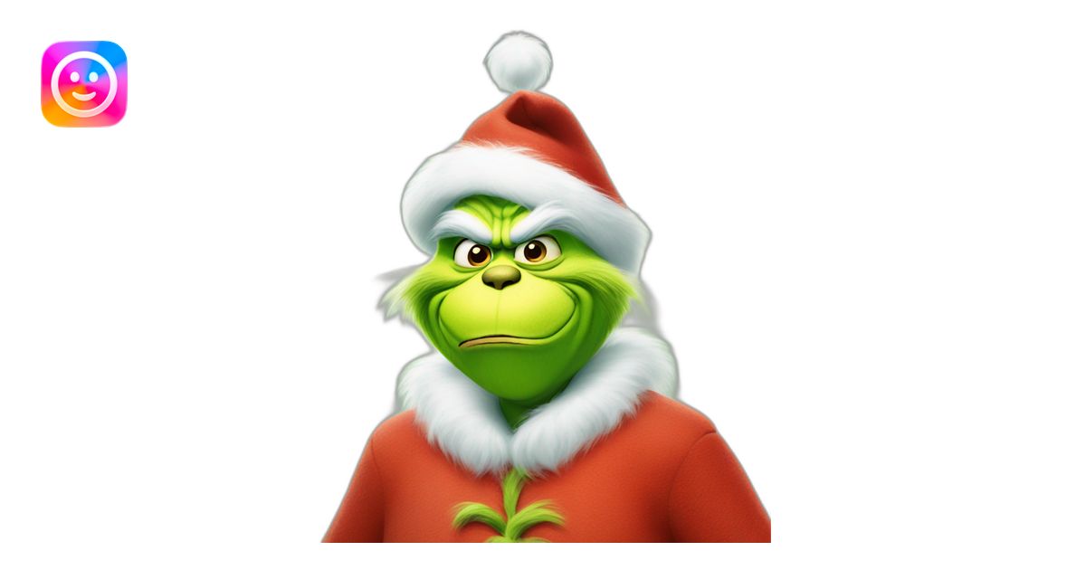 Grinch smail emoji | AI Emoji Generator