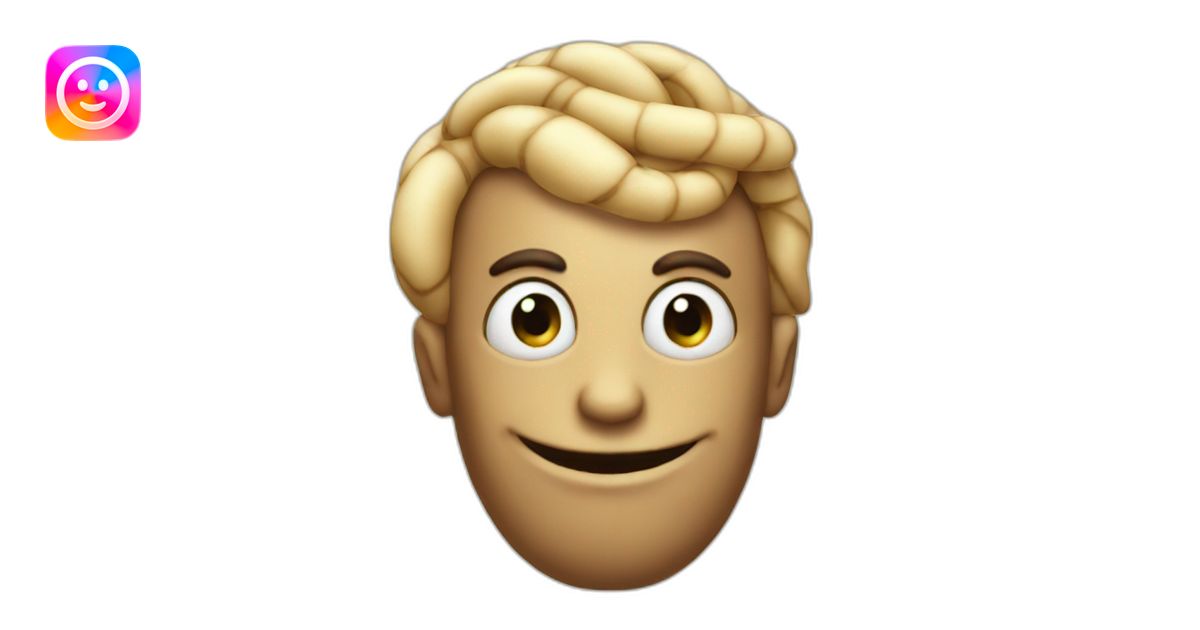 classy worm man emoji | AI Emoji Generator