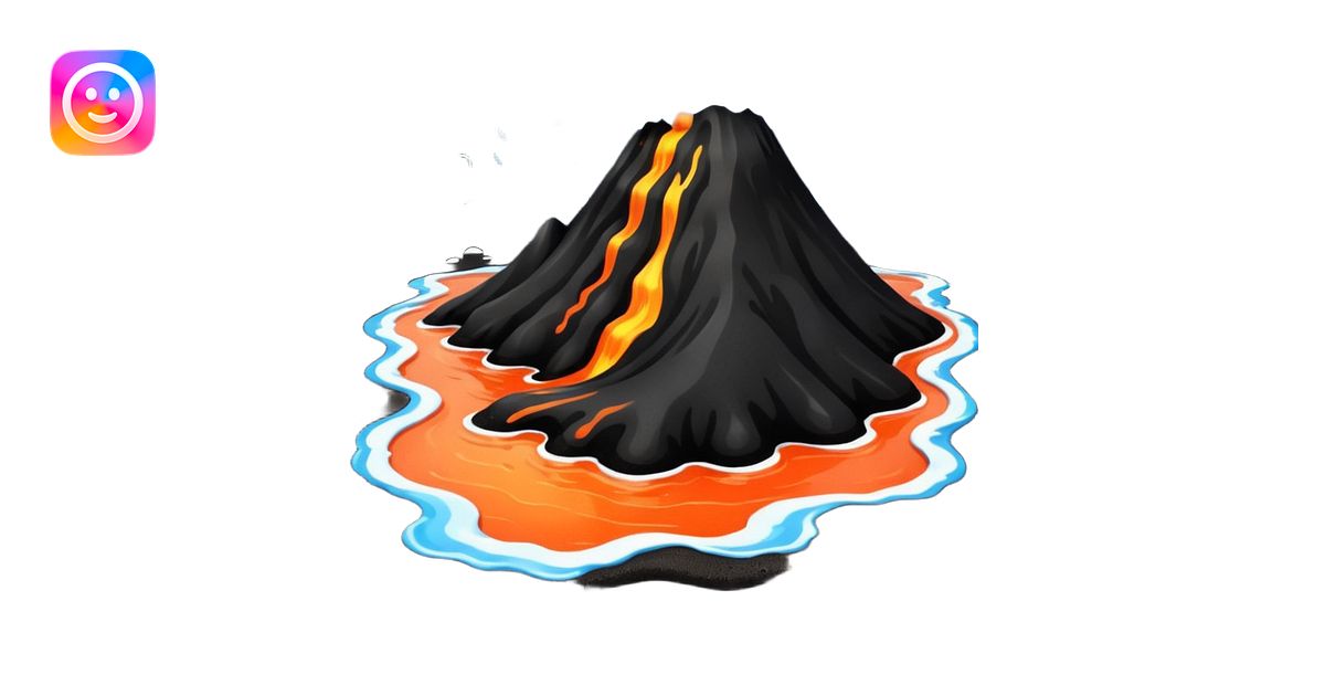 icelands black sand beach emoji | AI Emoji Generator