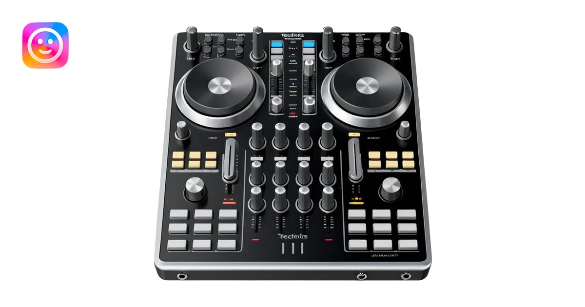 Technics SH-EX 1200 Battle Mixer emoji | AI Emoji Generator